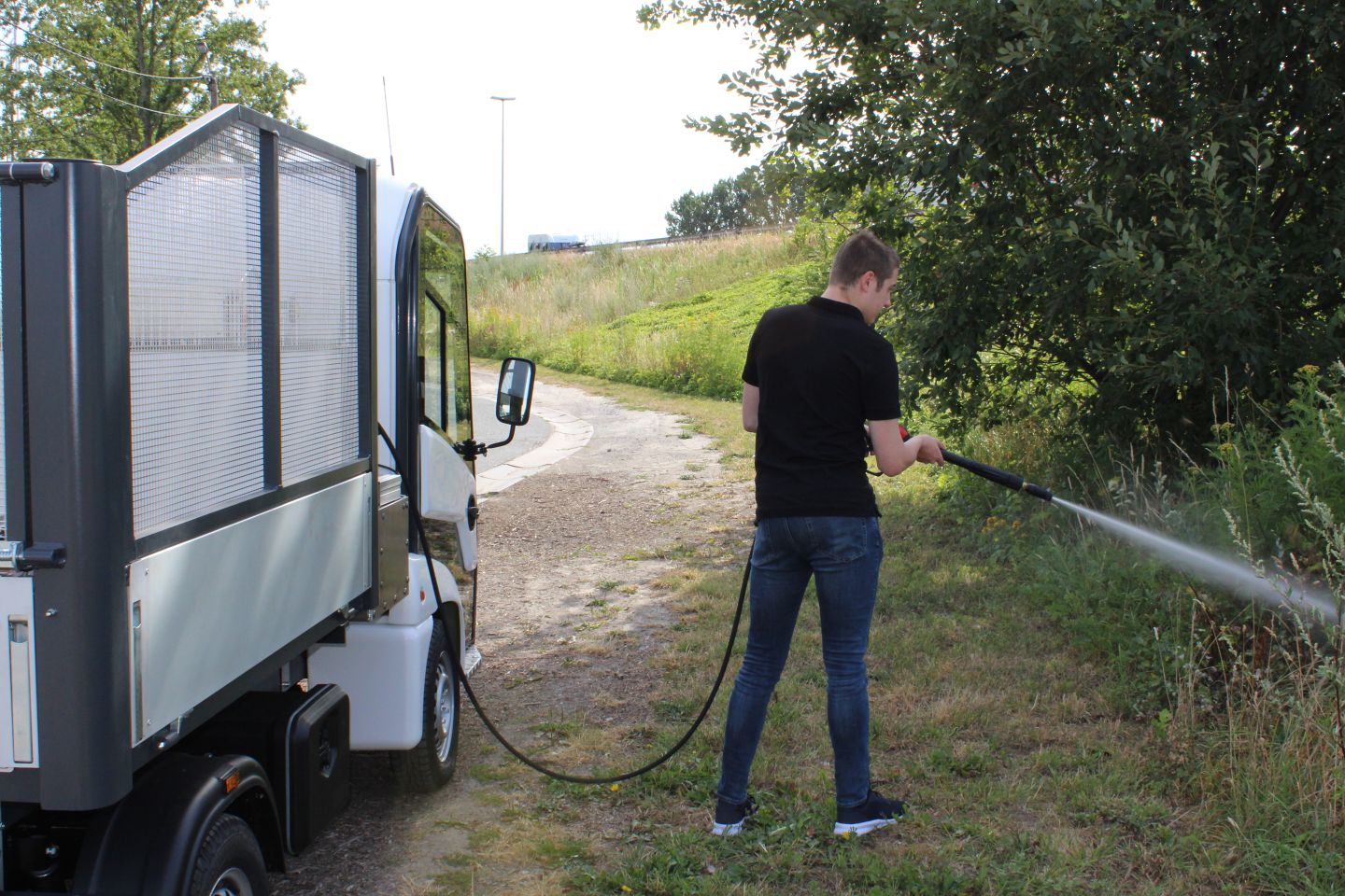 Elektro-Klein-LKW "KIRU-Kipper" by Steininger