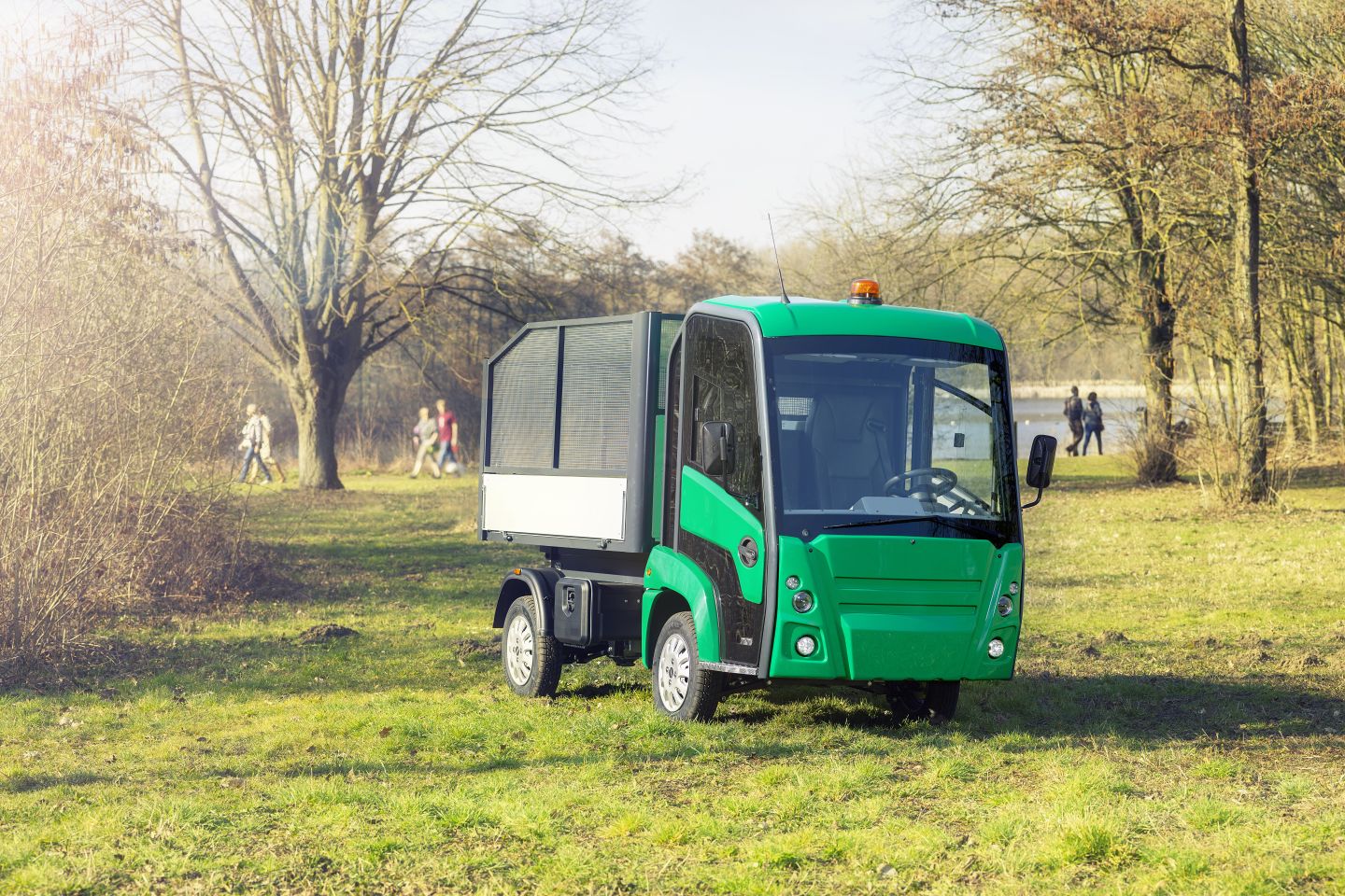 Elektro-Klein-LKW "KIRU-Kipper" by Steininger