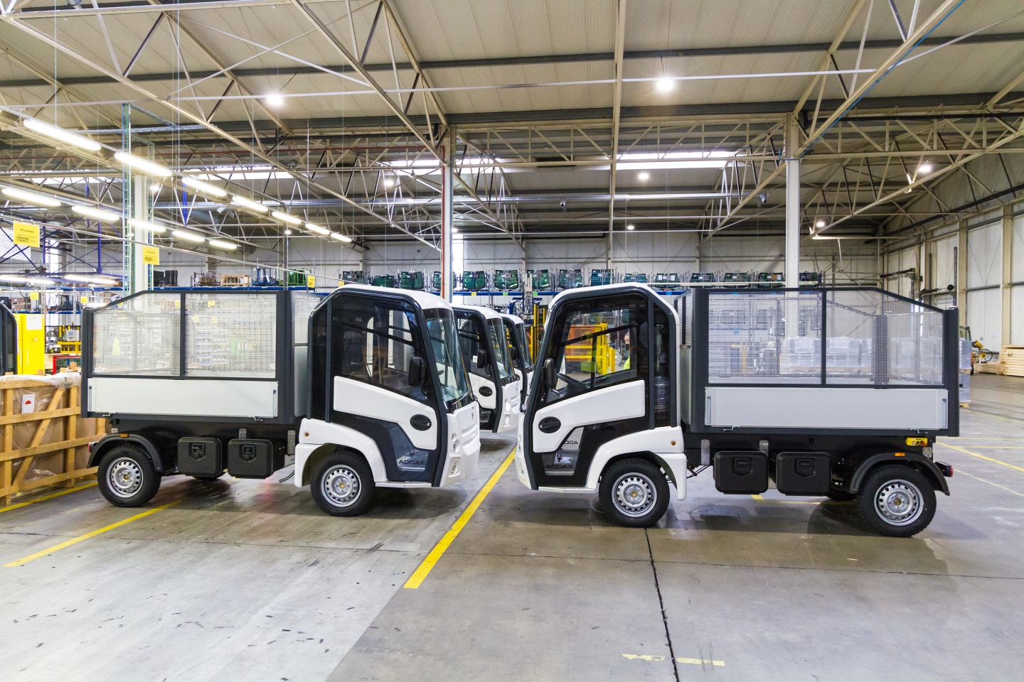 Elektro-Klein-LKW "KIRU-Kipper" by Steininger