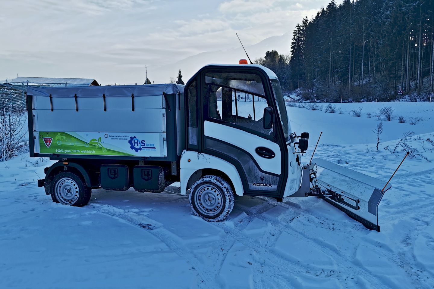Elektro-Klein-LKW "KIRU-Winter" by Steininger